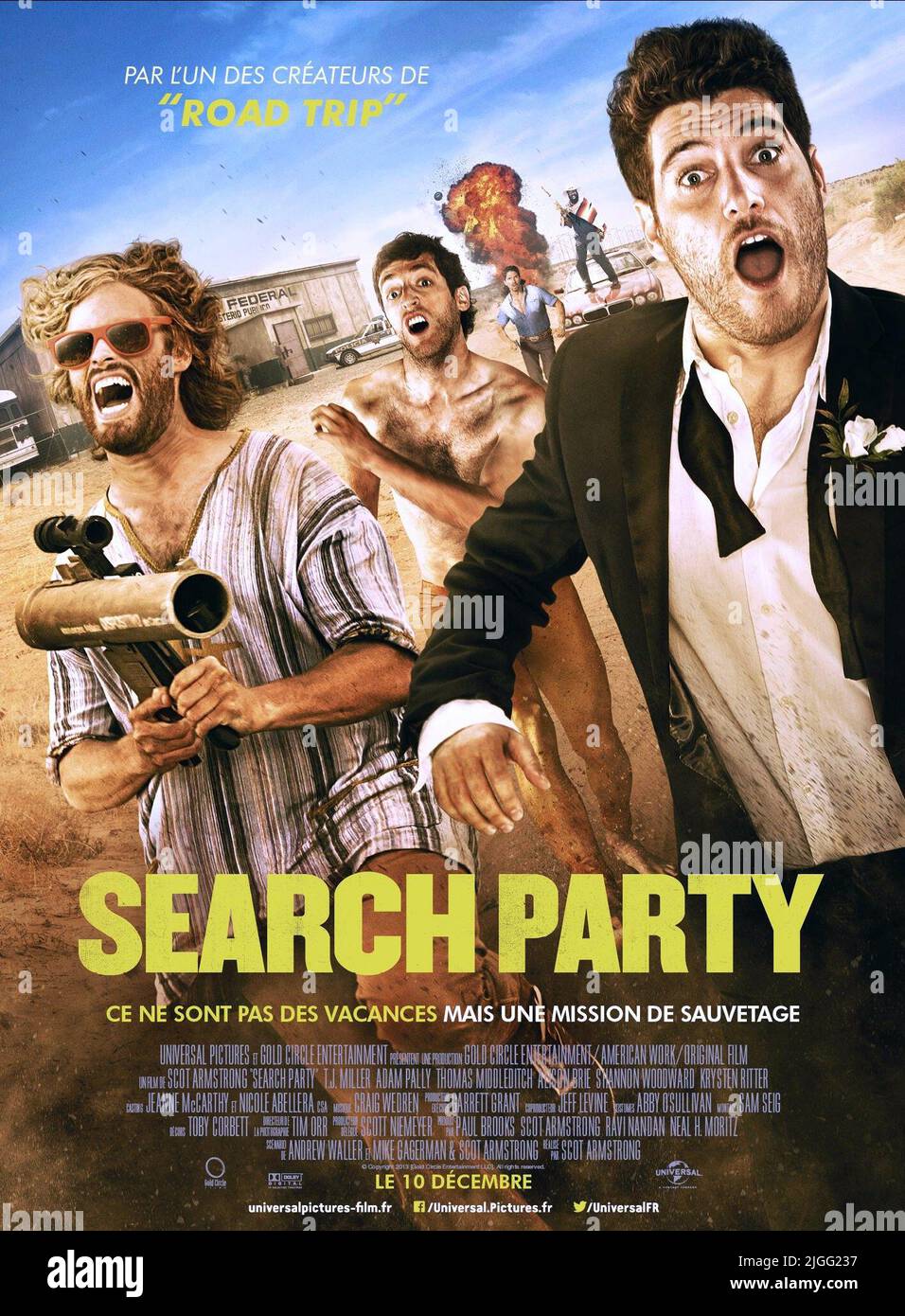 T.J. MILLER, THOMAS MIDDLEDITCH, ADAM PALLY POSTER, SEARCH PARTY, 2014 ...