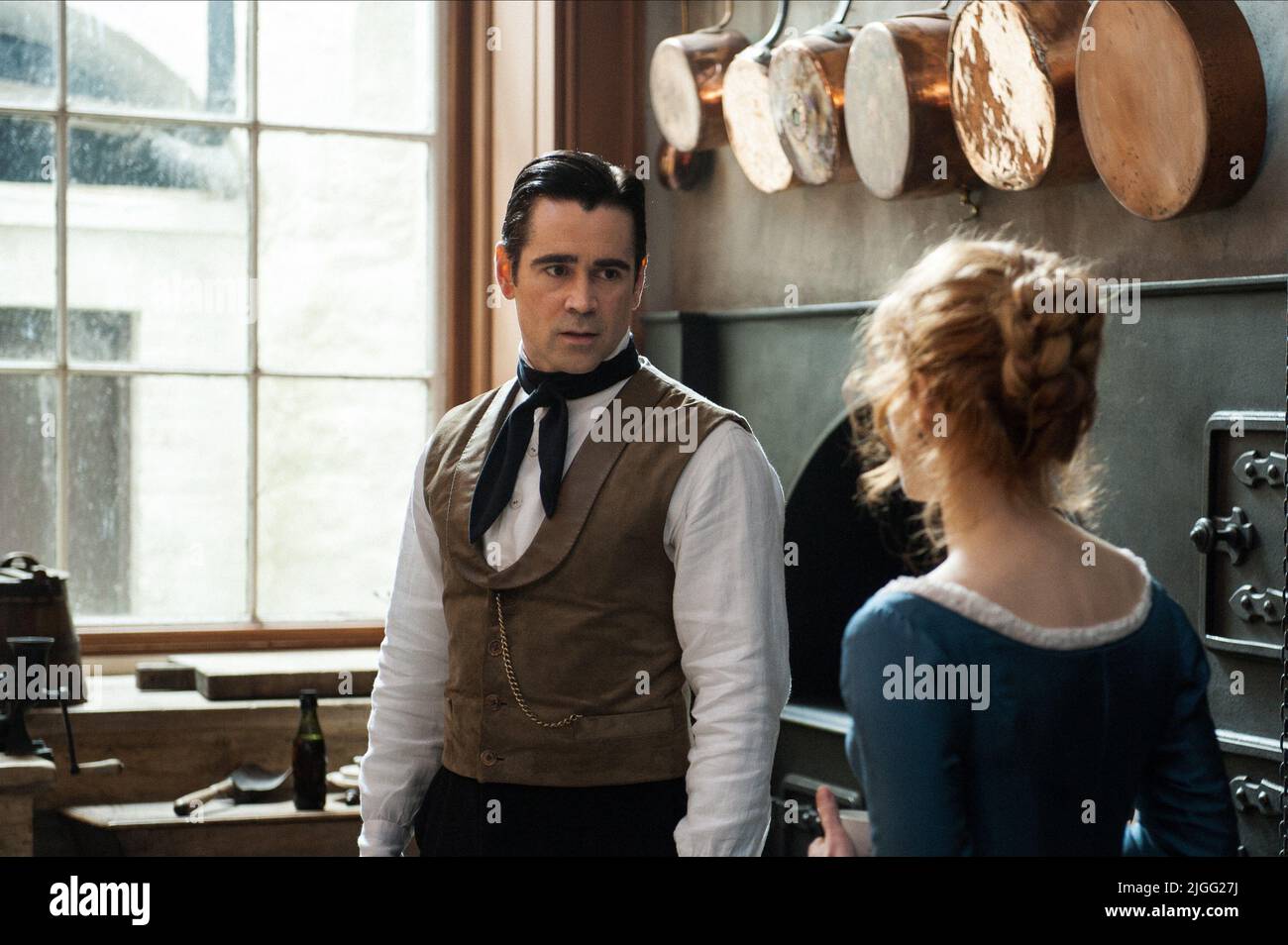 COLIN FARRELL, JESSICA CHASTAIN, MISS JULIE, 2014 Stock Photo - Alamy