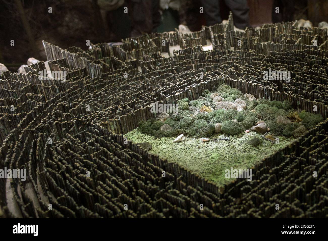MODEL OF THE MAZE, THE MAZE RUNNER, 2014 Stock Photo - Alamy MODEL OF THE MAZE, THE MAZE RUNNER, 2014 Stock Photo - Alamy