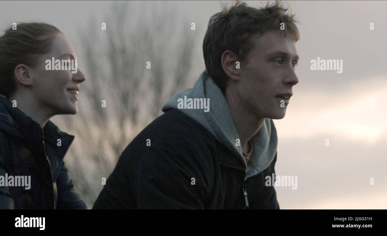 CHARLOTTE SPENCER, GEORGE MACKAY, BYPASS, 2014 Stock Photo - Alamy