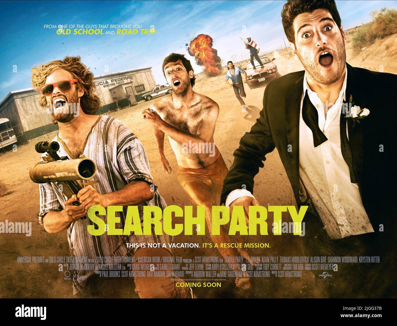 T.J. MILLER, THOMAS MIDDLEDITCH, ADAM PALLY POSTER, SEARCH PARTY, 2014 ...