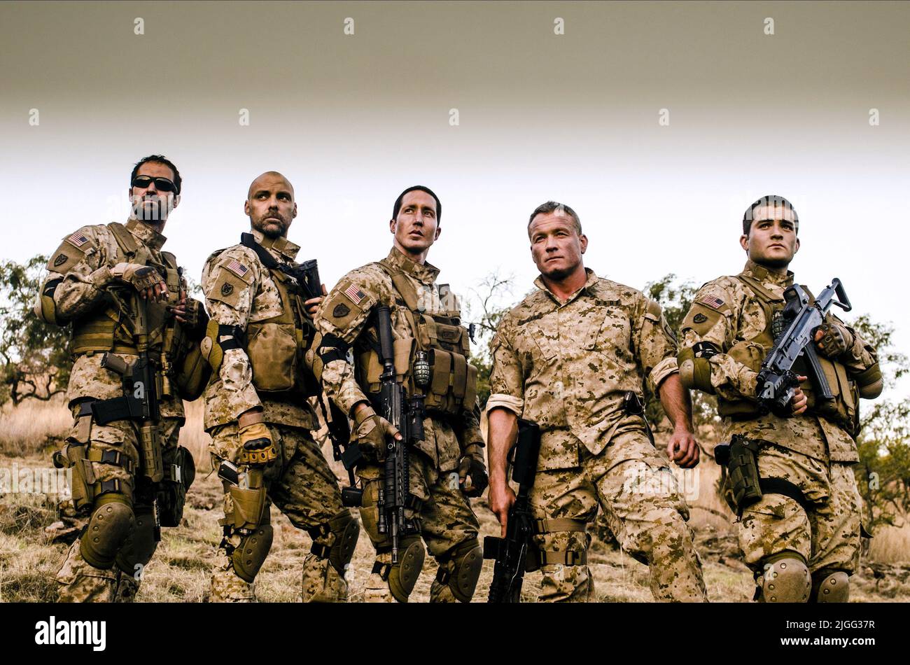 RICK RAVANELLO, JOE REEGAN, REILEY MCCLENDON, OUTPOST 37, 2014 Stock ...