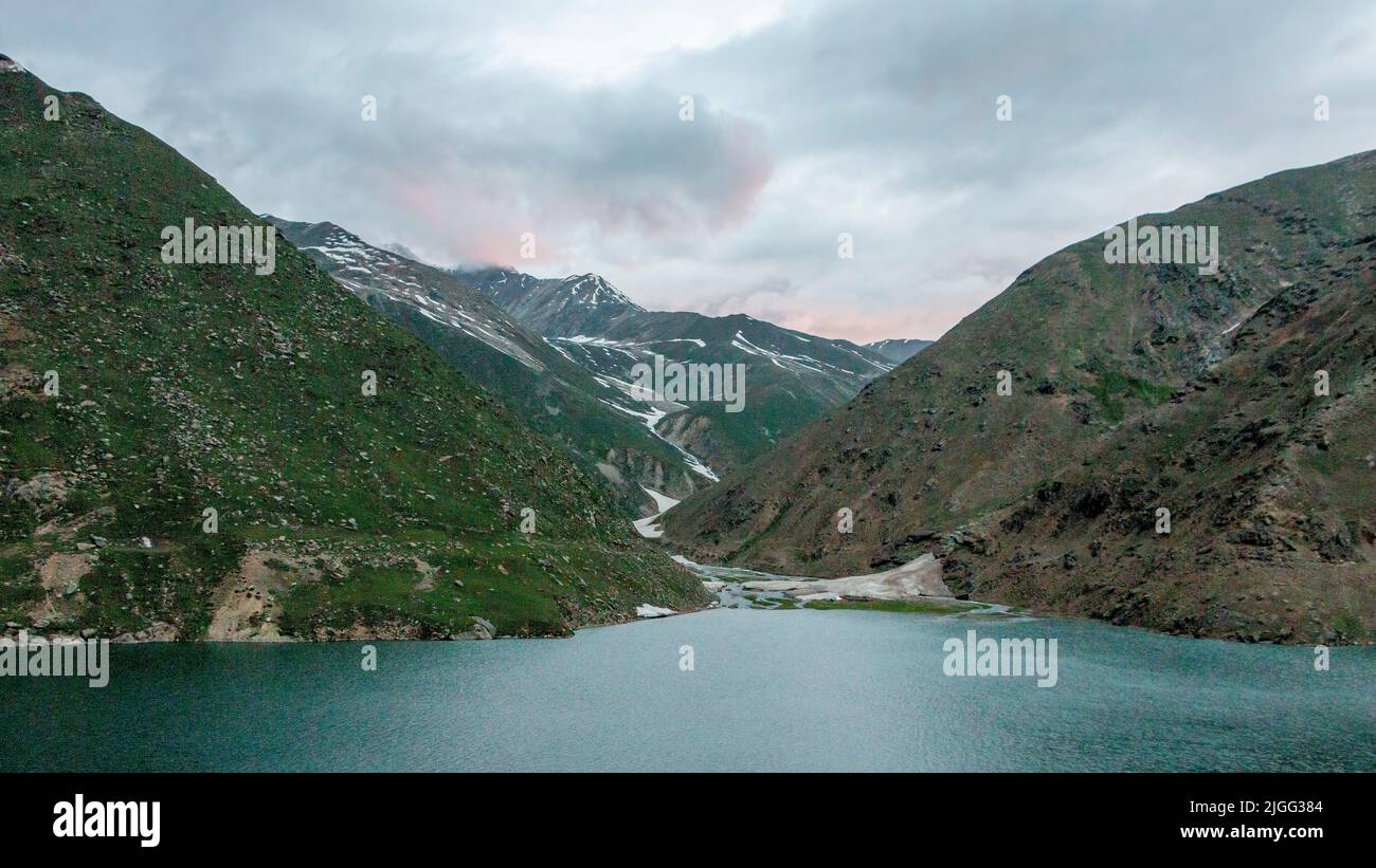 Stunning view of Passu cathedral peak, north Gulmit Village in Hunza ...