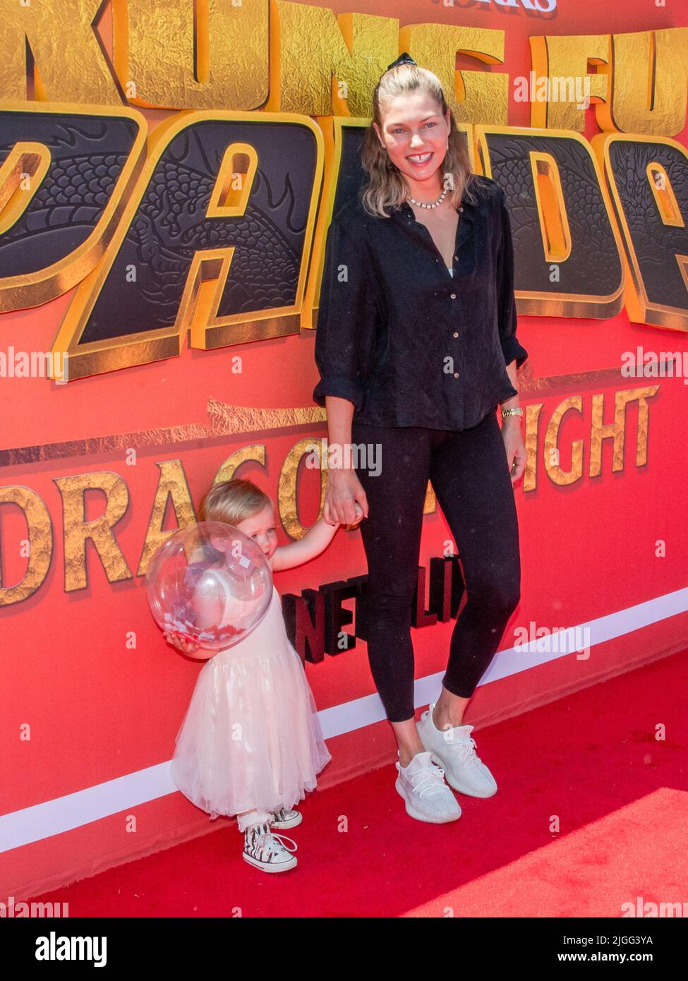 28 June 2022 - Los Angeles, California - Jessica Hart. Netflix Family ...