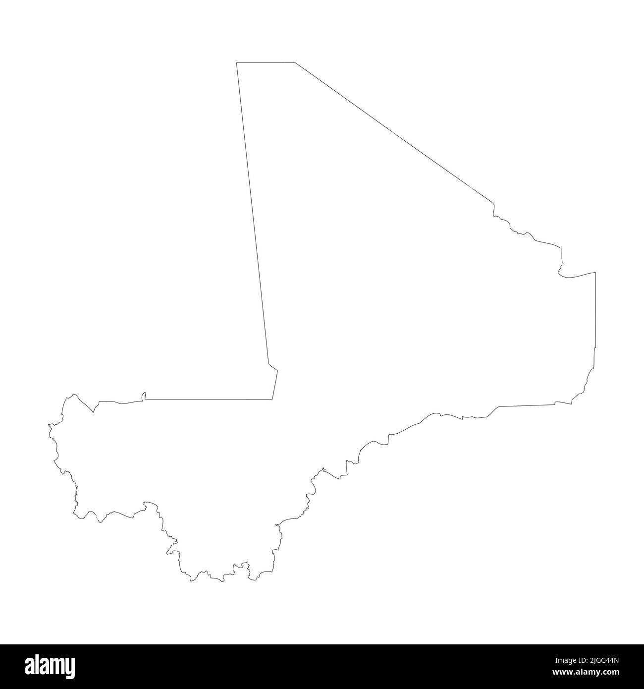 Mali map malian country Stock Vector Images - Alamy