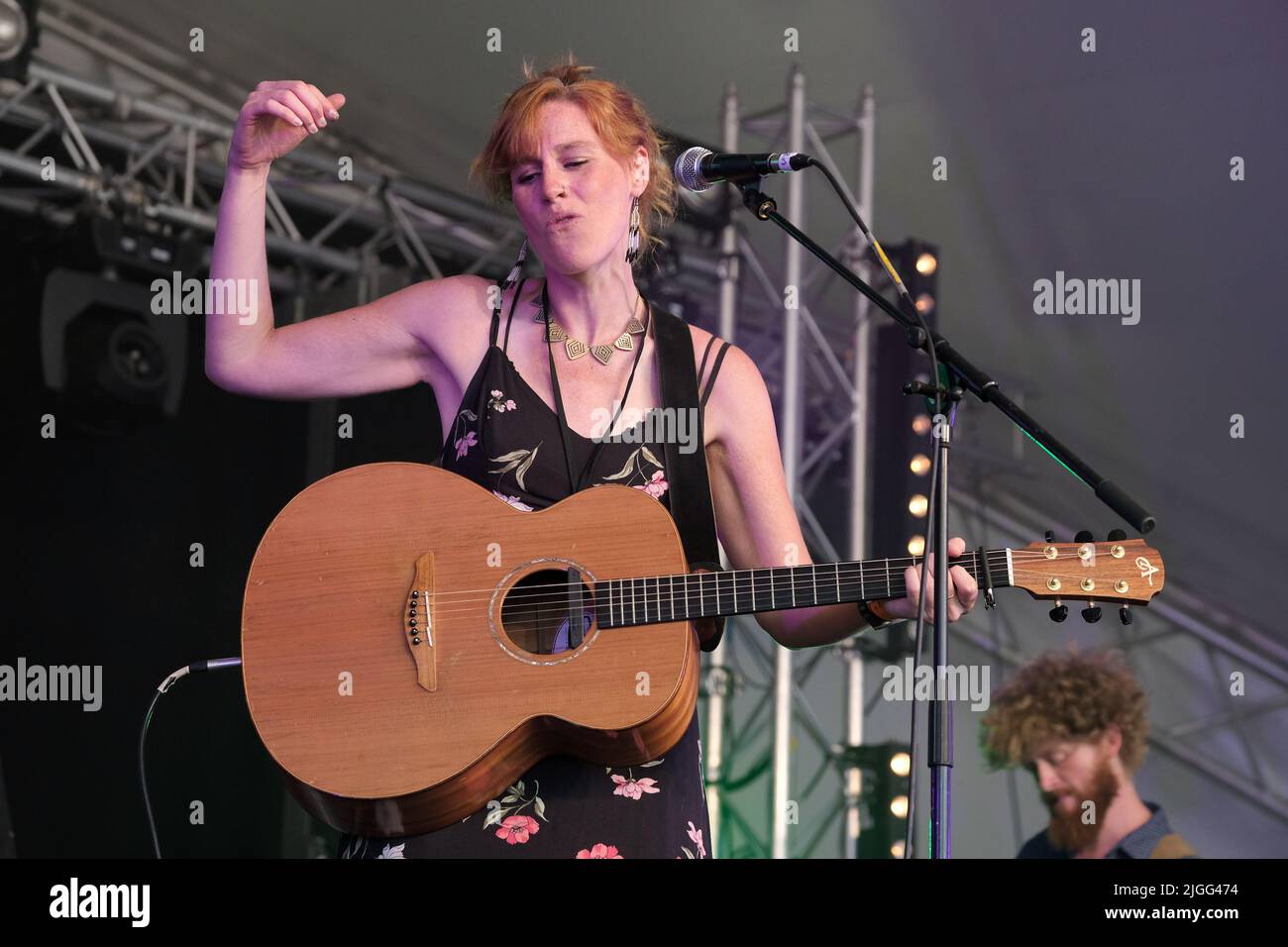 Great Tew, UK. 10th July, 2022. English singer, songwriter and ...