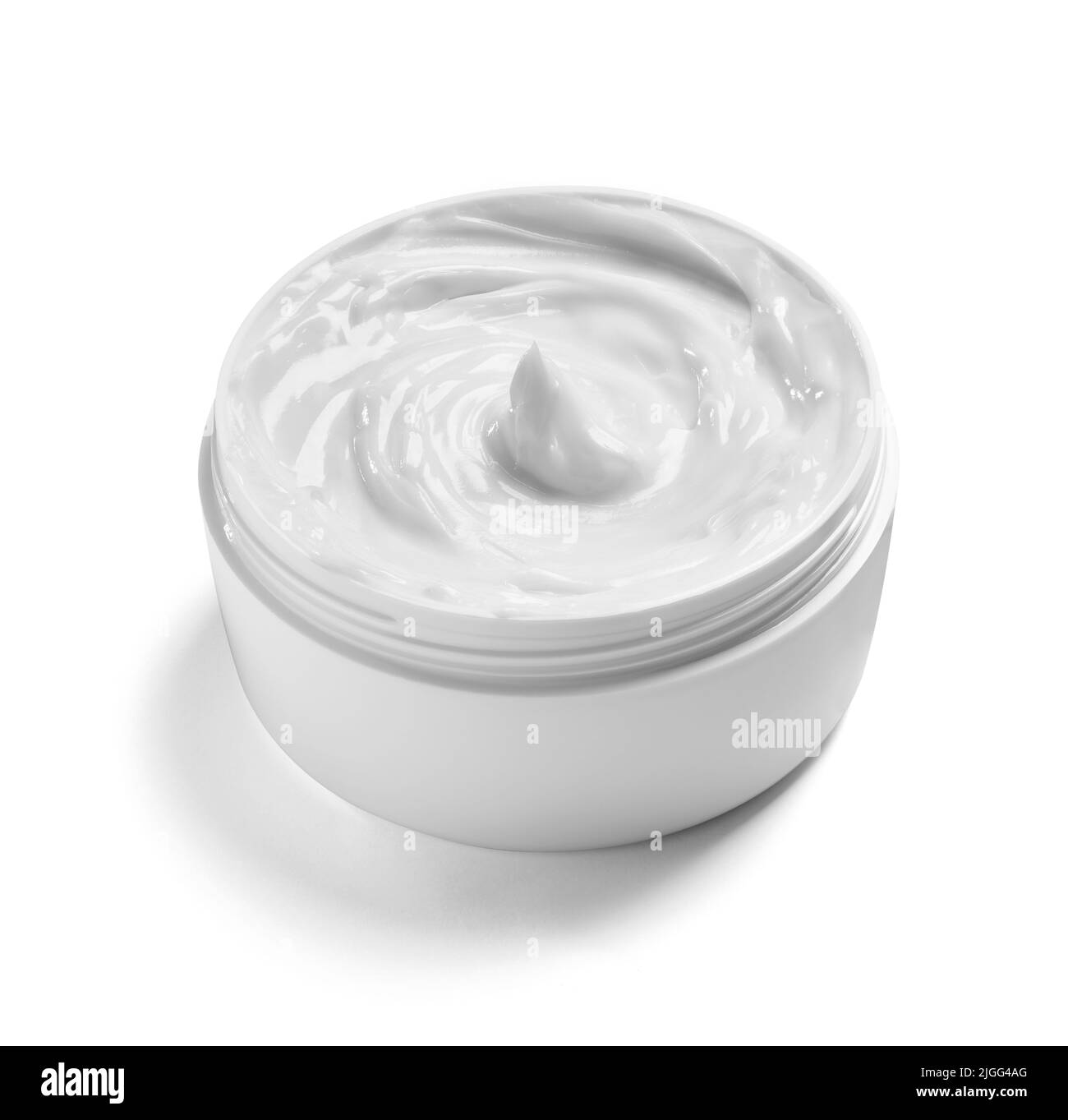 white cream container jar beauty moisturizer skin Stock Photo - Alamy
