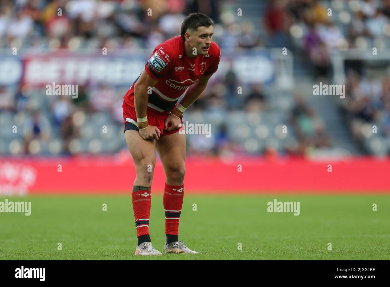 Sam Wood #24 of Hull KR during the game Stock Photo - Alamy