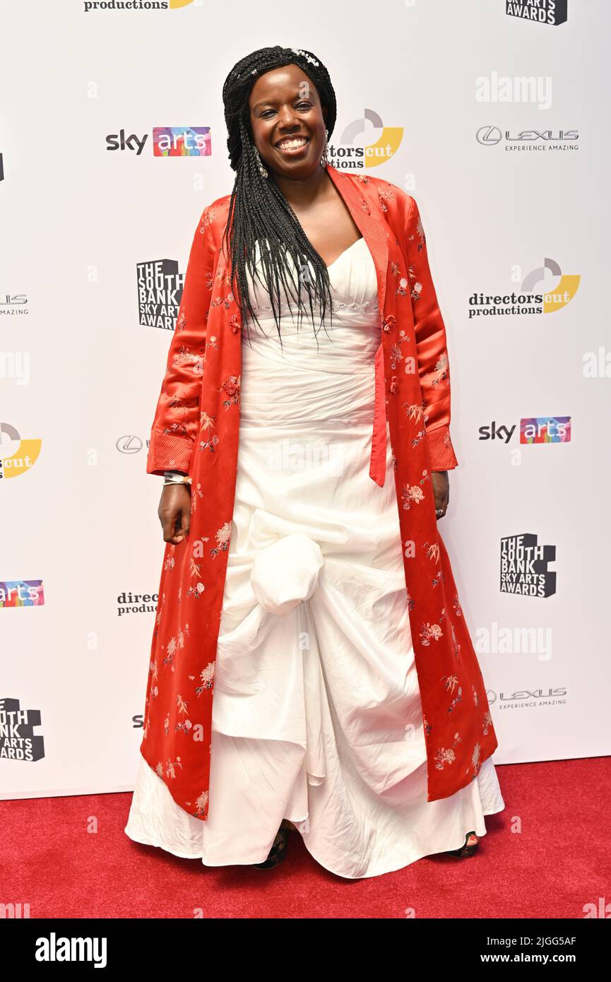 London, UK. 10th July, 2022. Nadine Benjamin attends The South Bank Sky ...
