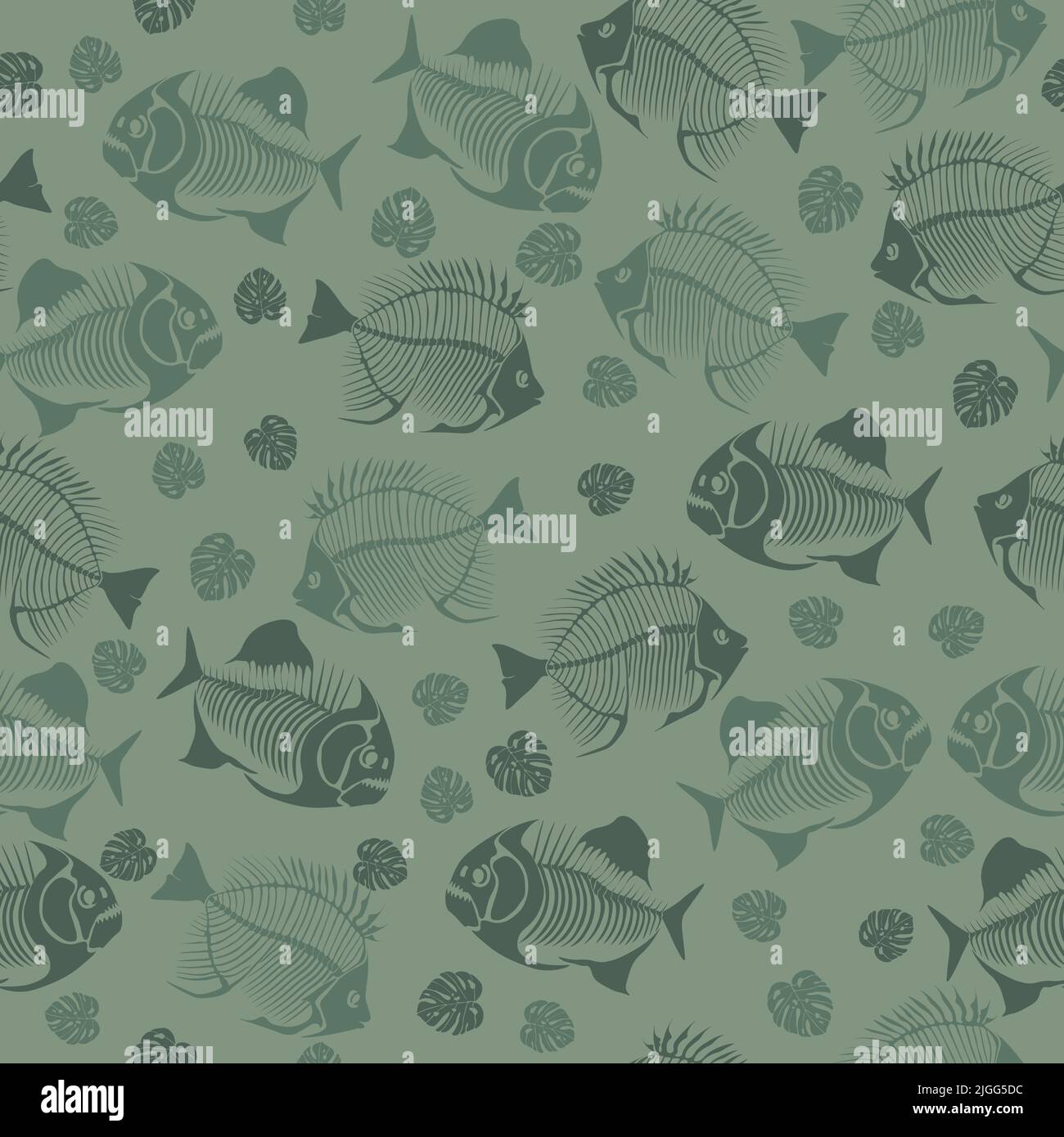 Fossil Fish Wallpaper