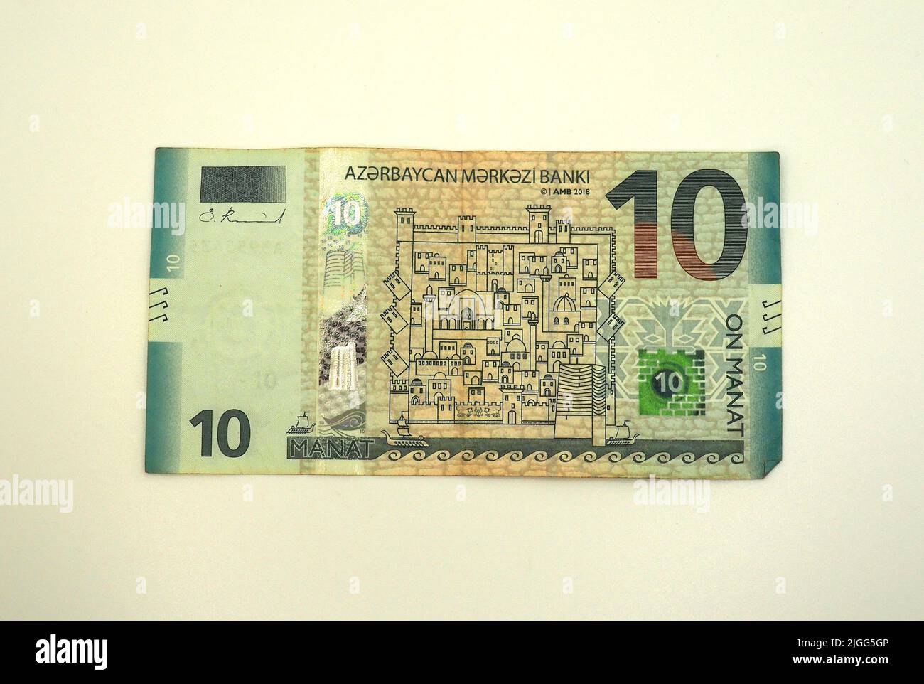 Ten manat banknote hi-res stock photography and images - Alamy