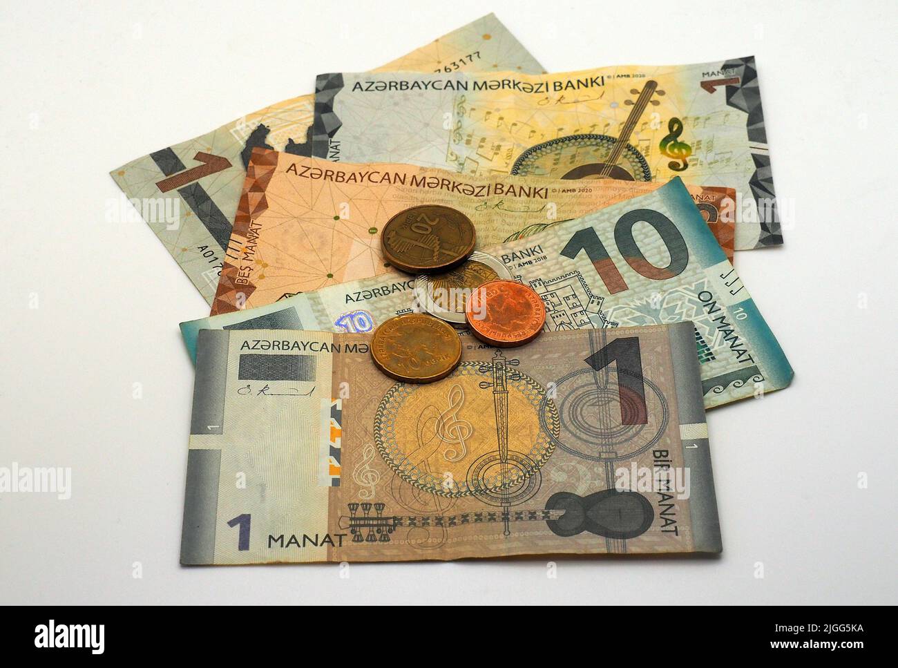 Azerbaijan manat currency hi-res stock photography and images - Alamy