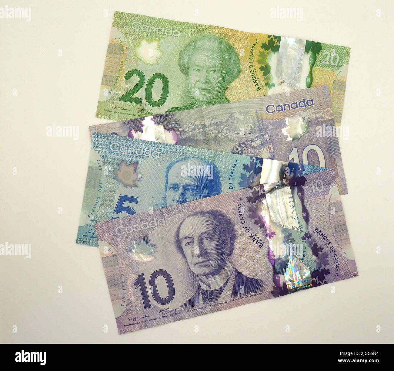 Bank of canada banknotes hi-res stock photography and images - Alamy