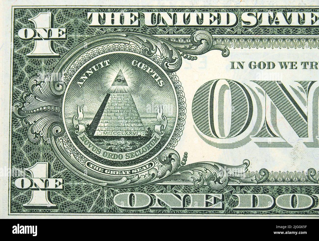 1 usd banknote hi-res stock photography and images - Alamy