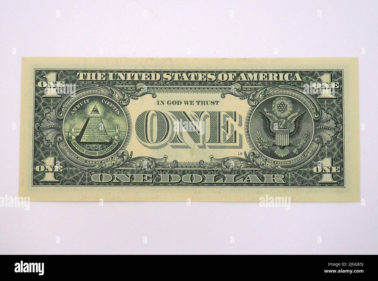 One dollar banknote (Great Seal of the United States), United States ...