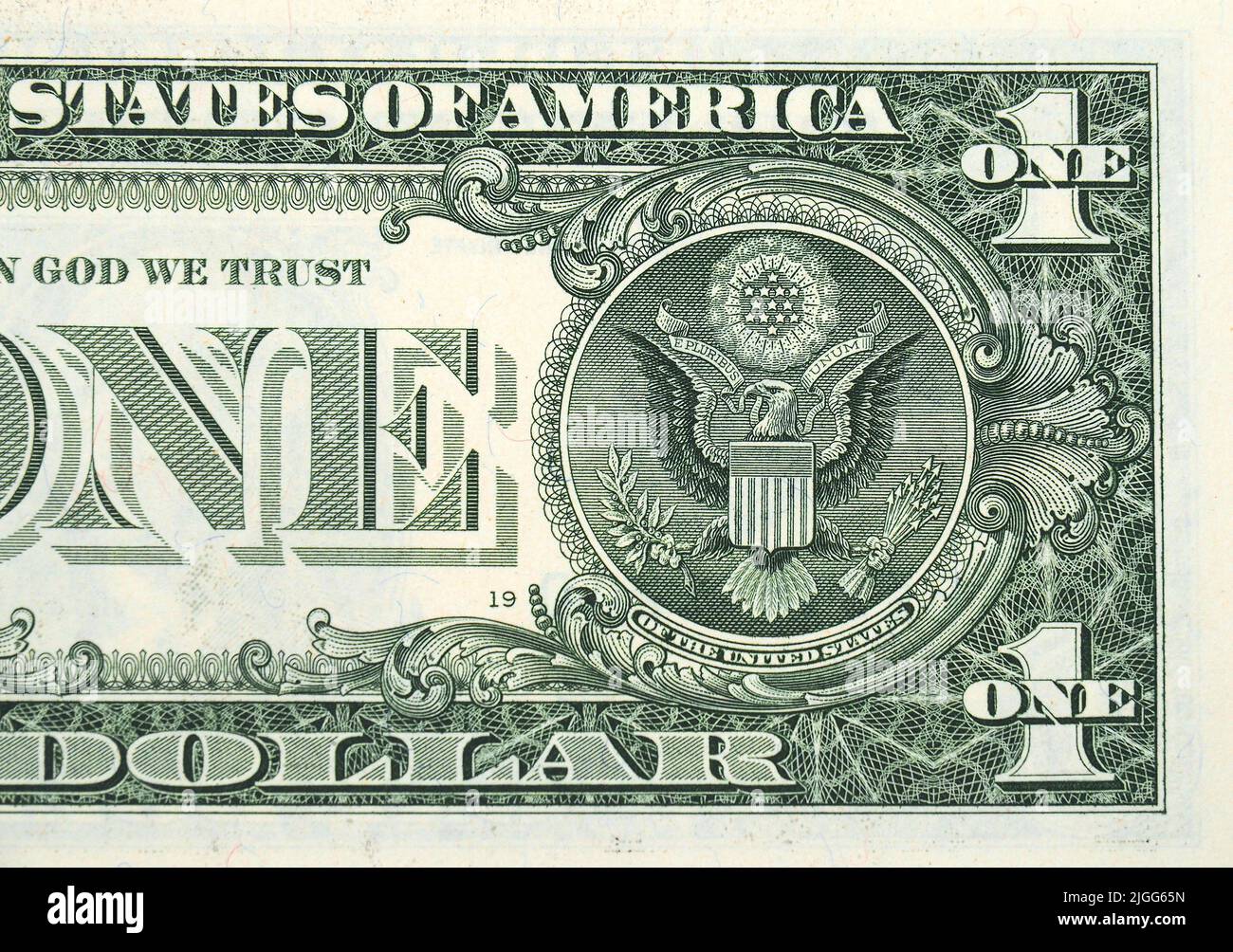 One dollar banknote (Great Seal of the United States), United States ...
