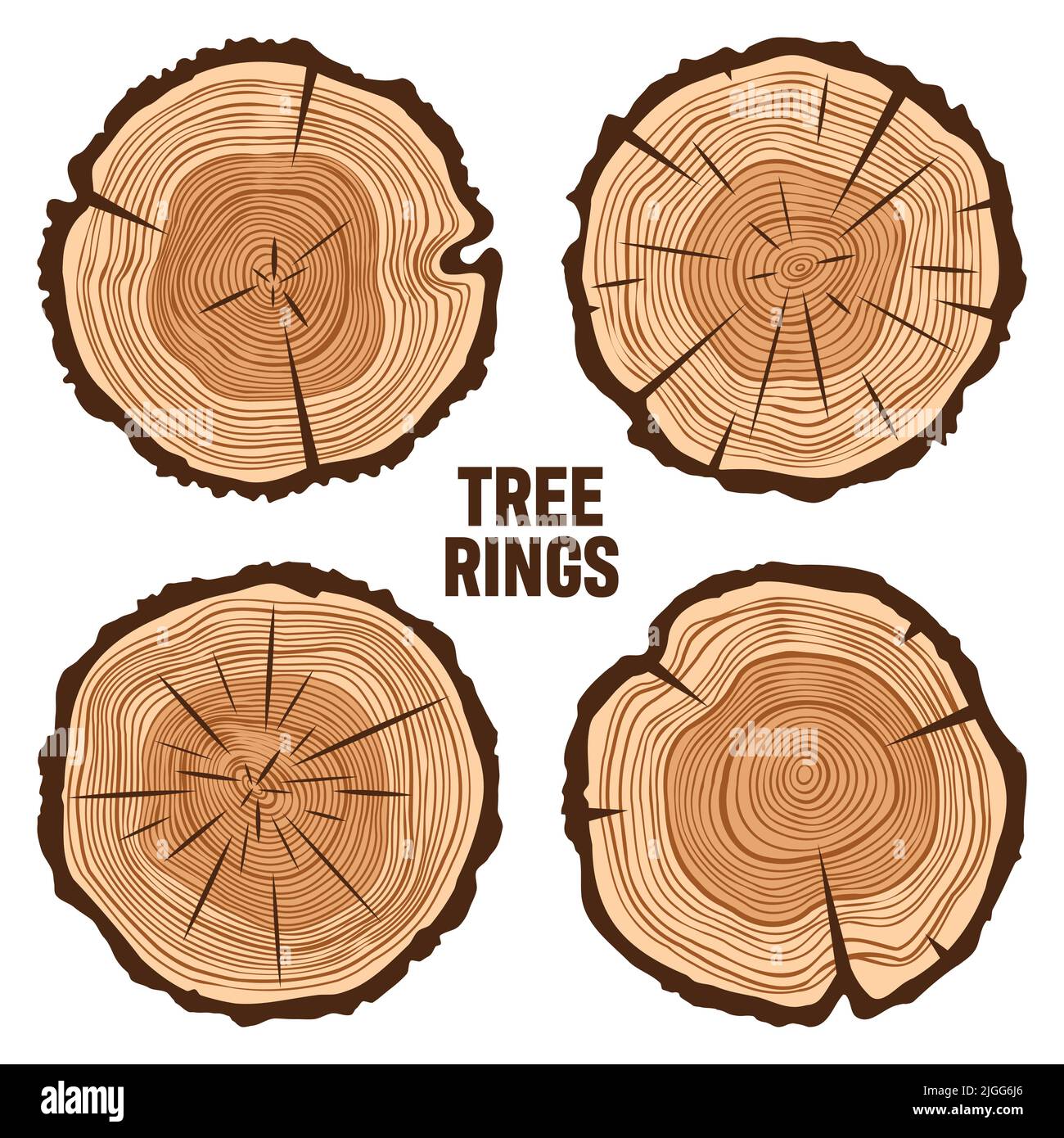 Cracks and rings background Stock Vector Images - Alamy