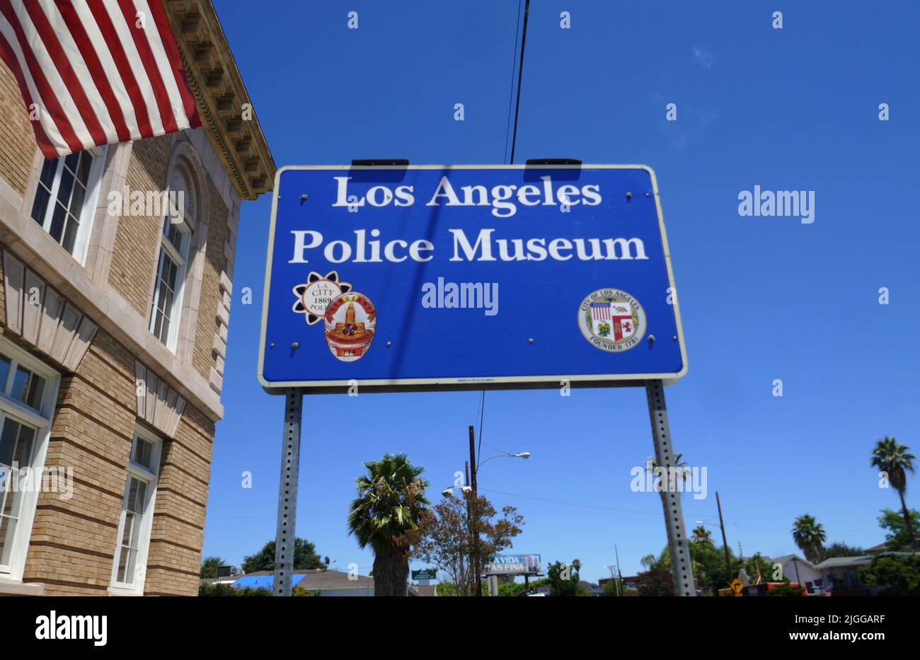 Los Angeles, California, USA 9th July 2022 Los Angeles Police Museum ...
