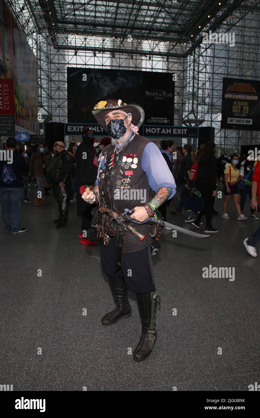 NEW YORK COMIC CON 2021 Held at the Javits Center Featuring: NYCC ...
