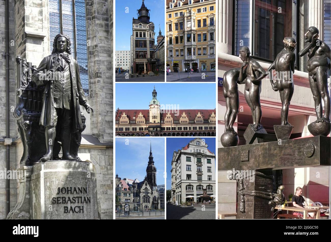 Leipzig is the centre of Germany's cultural life, galleries, museums ...