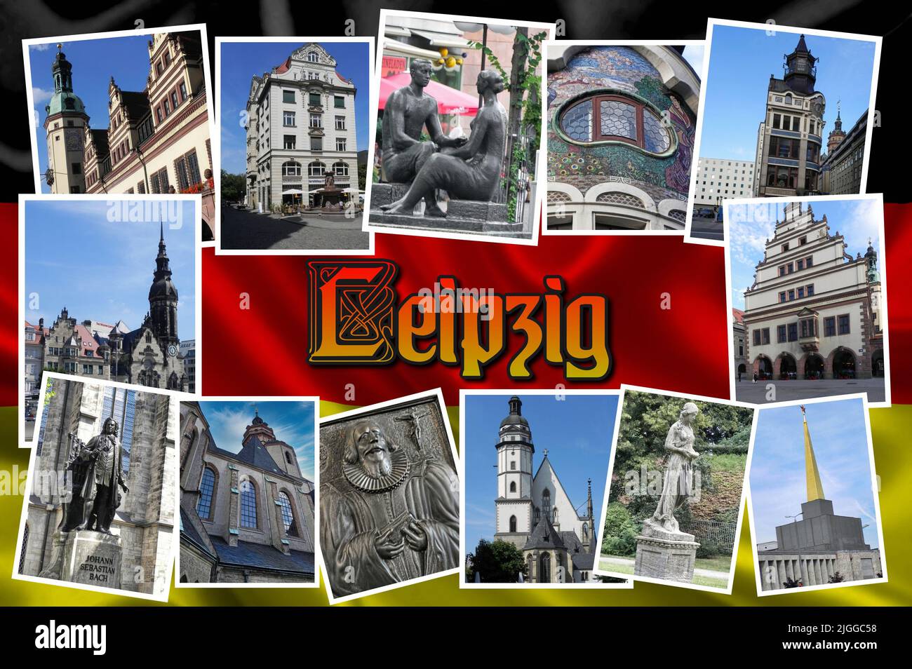 Leipzig is the centre of Germany's cultural life, galleries, museums ...