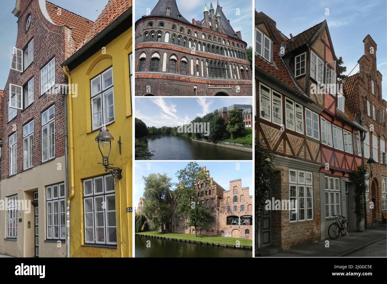 Lübeck is a German city of Baltic Gothic architecture dating back to ...