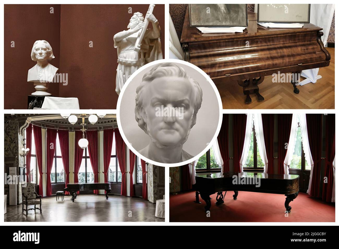 Richard wagner german composer in heaven hi-res stock photography and ...