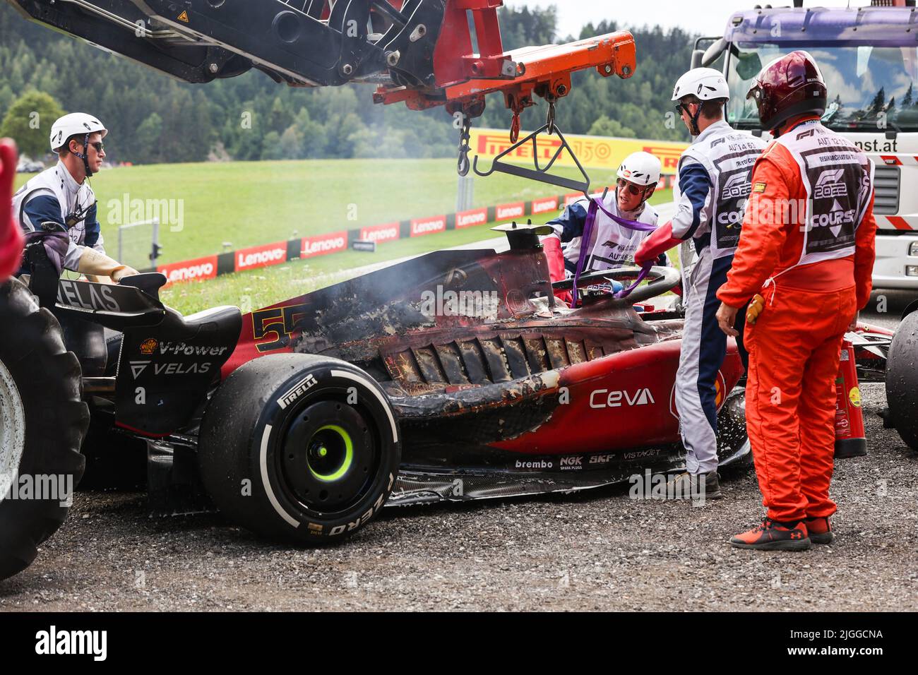 Ferrari car crash hi-res stock photography and images - Alamy