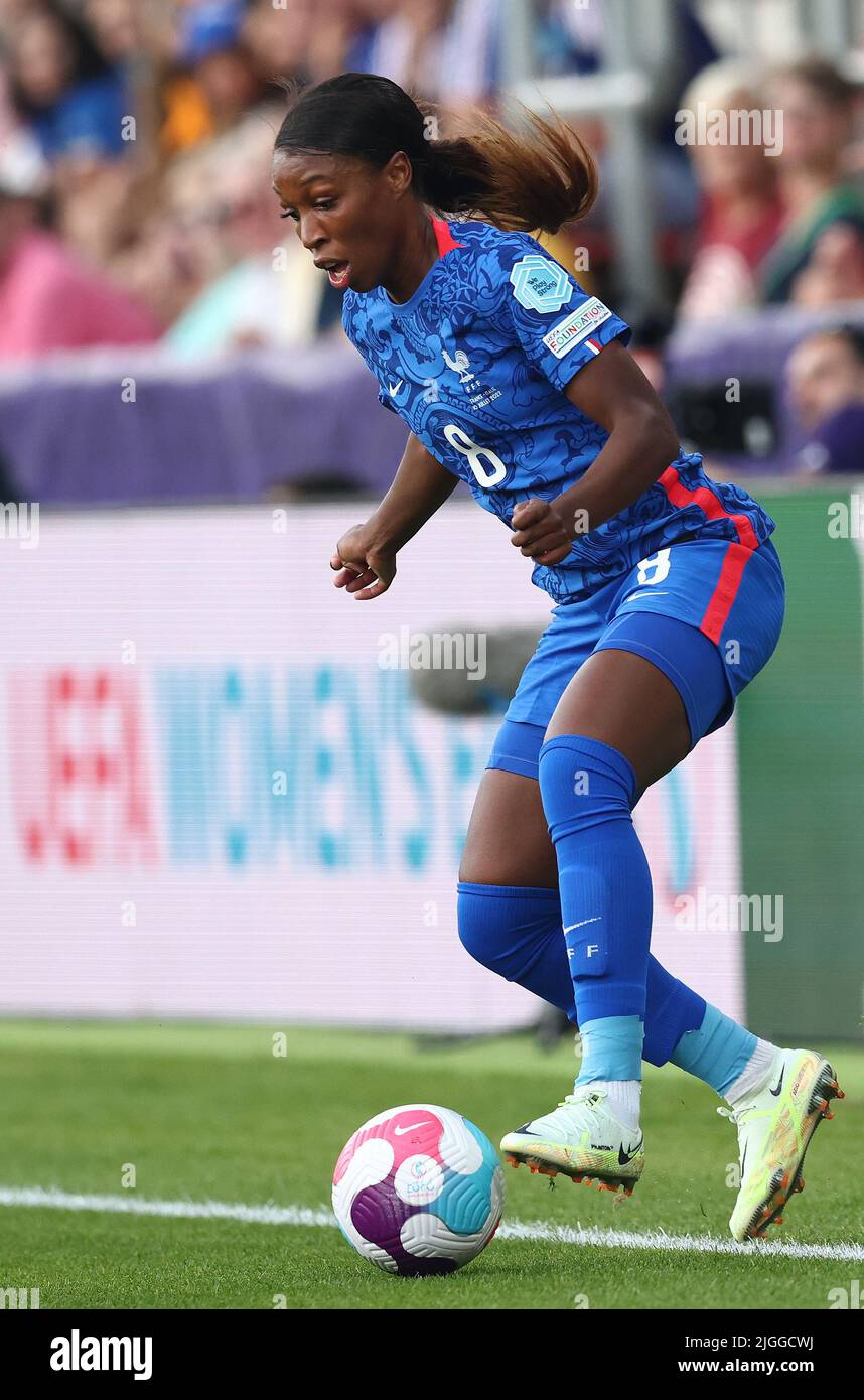 Rotherham, UK. 10th July, 2022. Grace Geyoro of France during the UEFA ...