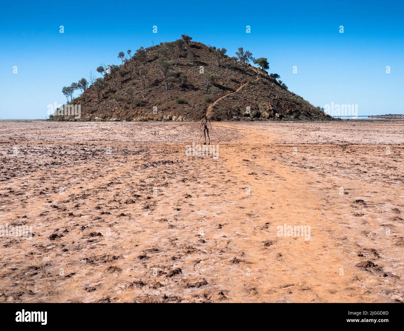 One of the Lake Ballard. "Salt People" by Sir Antony Gormley (titled ...