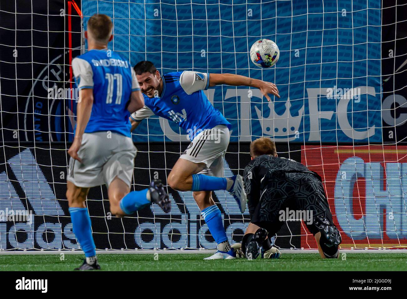 Charlotte, North Carolina, USA. 9th July, 2022. Charlotte FC Midfielder ...