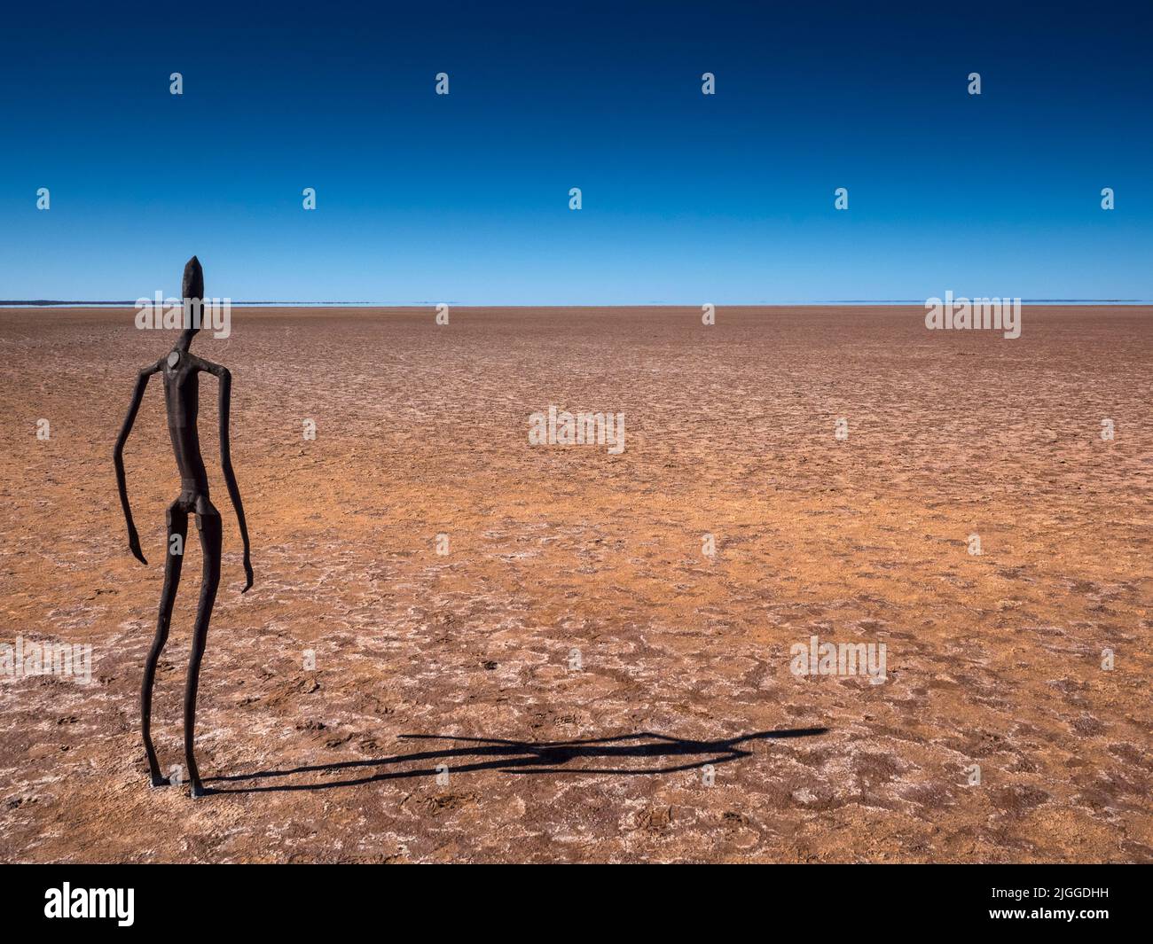 One of the Lake Ballard. "Salt People" - 51 metal-alloy sculptures by ...