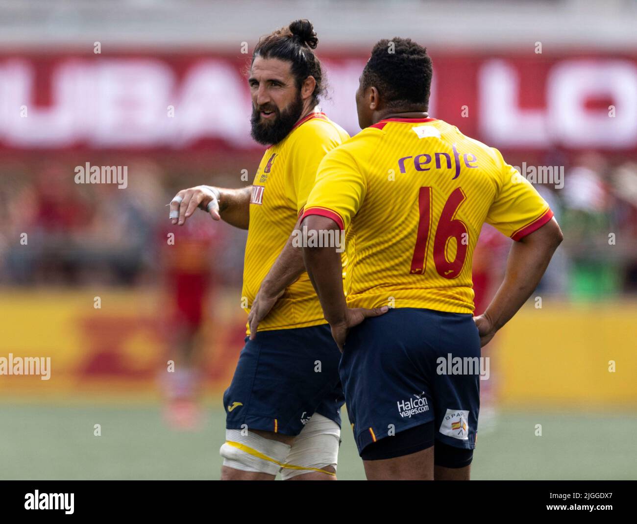 Ottawa, Canada. 10 Jul 2022. MANUEL MORA RUIZ (4) of Spain in the Spain ...