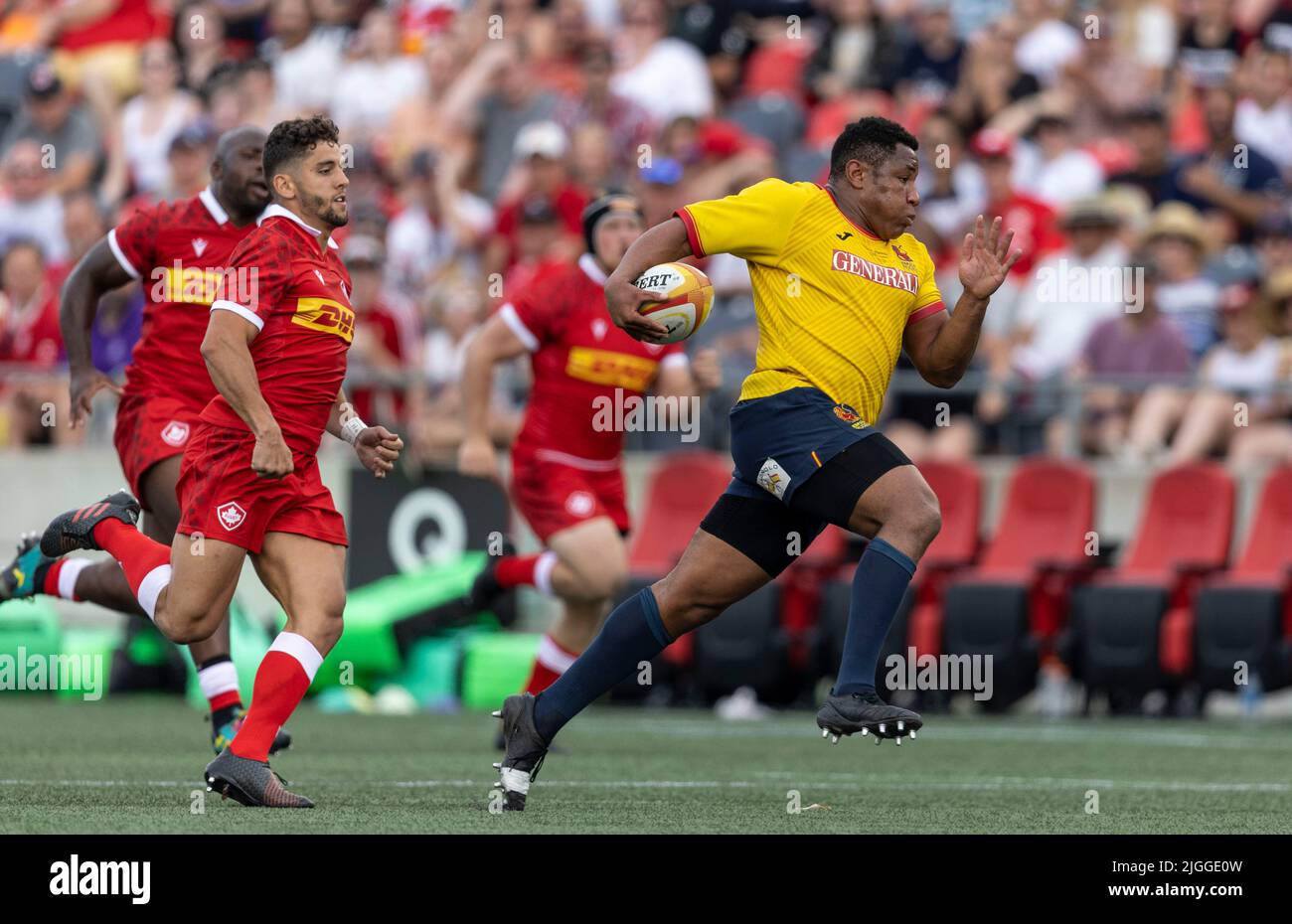 Ottawa, Canada. 10 Jul 2022. SANTIAGO OVEJERO (16) of Spain in the ...