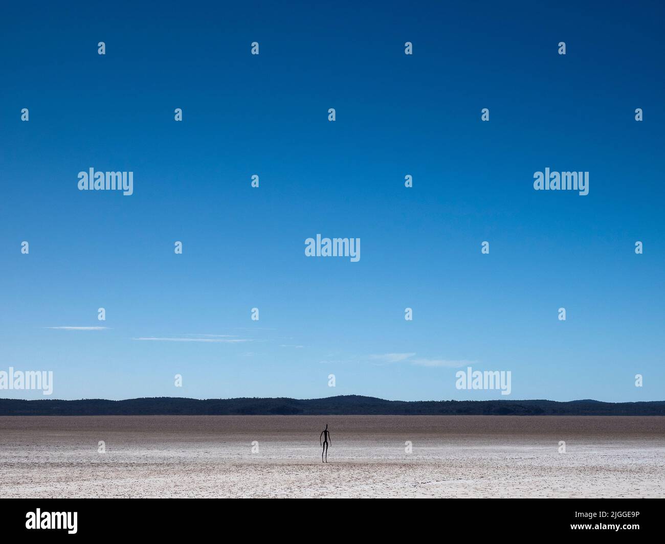 One of the Lake Ballard. "Salt People" - 51 metal-alloy sculptures by ...