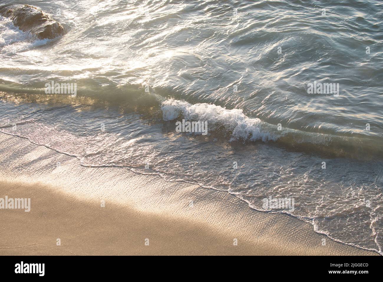 Tropical sea. Summer sand beach and ocean background Stock Photo - Alamy