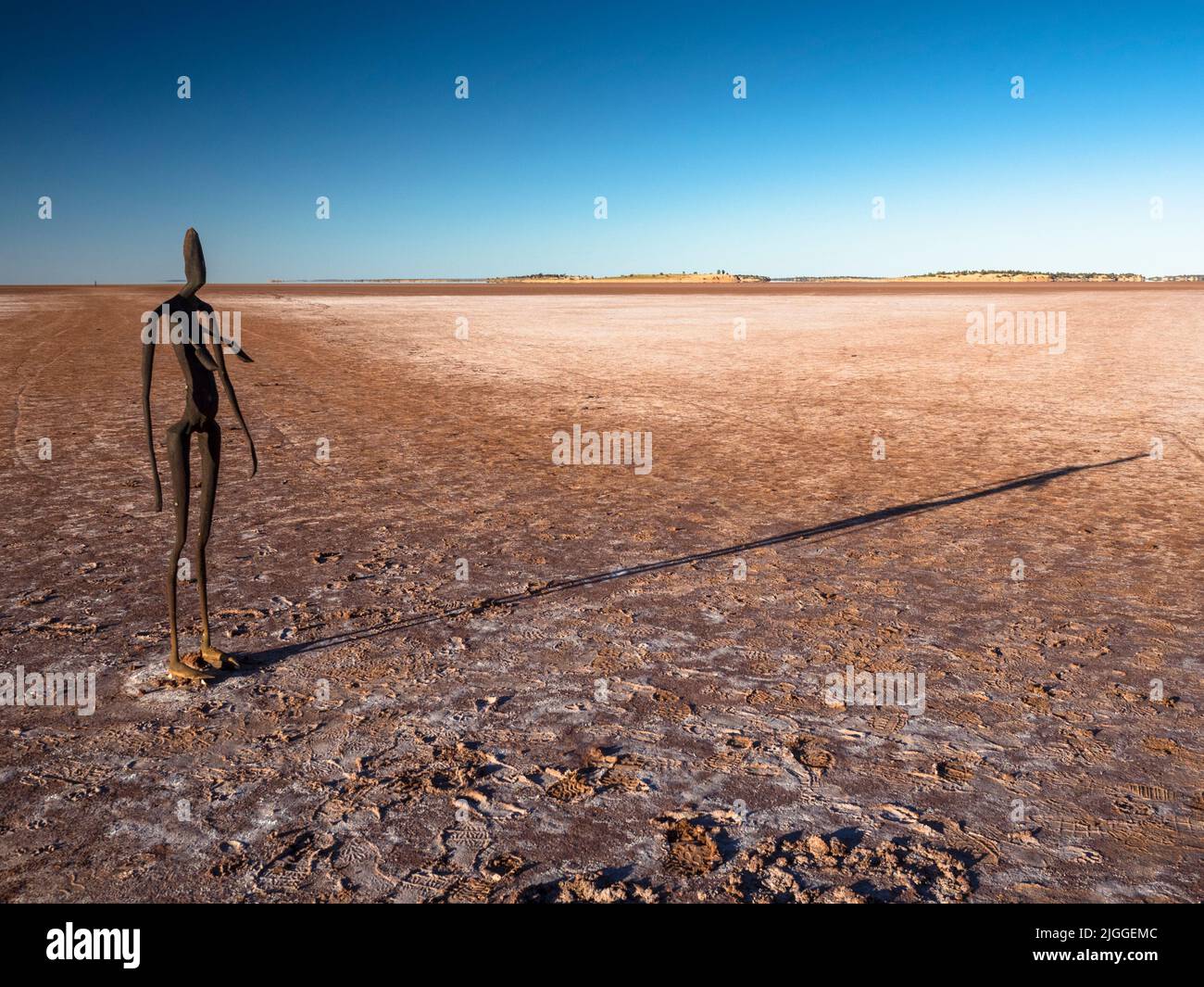One of the Lake Ballard. "Salt People" - 51 metal-alloy sculptures by ...