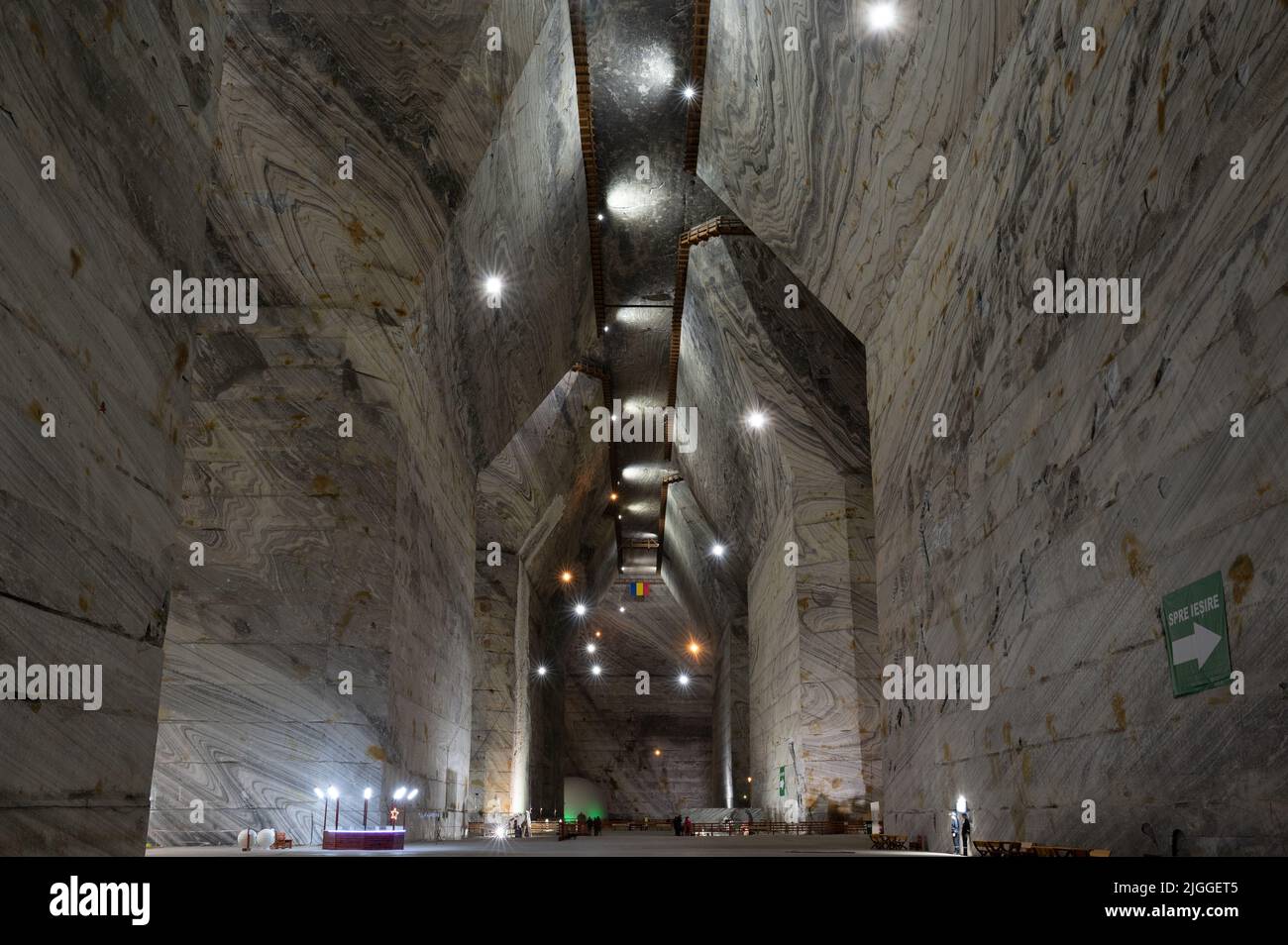 The Slanic Prahova salt mine, 1 hour from Bucharest, is closed for ...