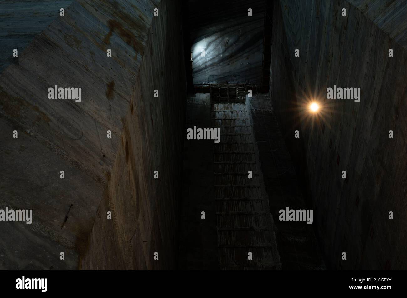 The Slanic Prahova salt mine, 1 hour from Bucharest, is closed for ...