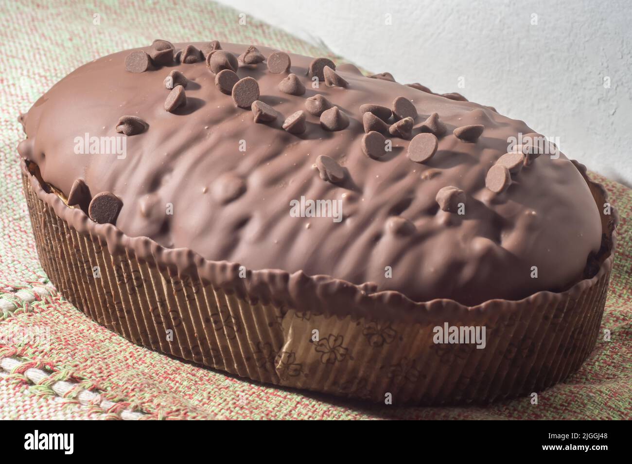 Colomba di Pasqua - traditional Italian easter dove cake with chocolate ...