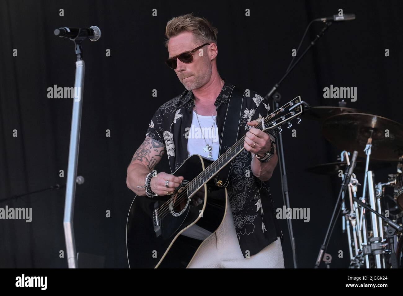 Irish-born singer, songwriter, television presenter, and host of the ...