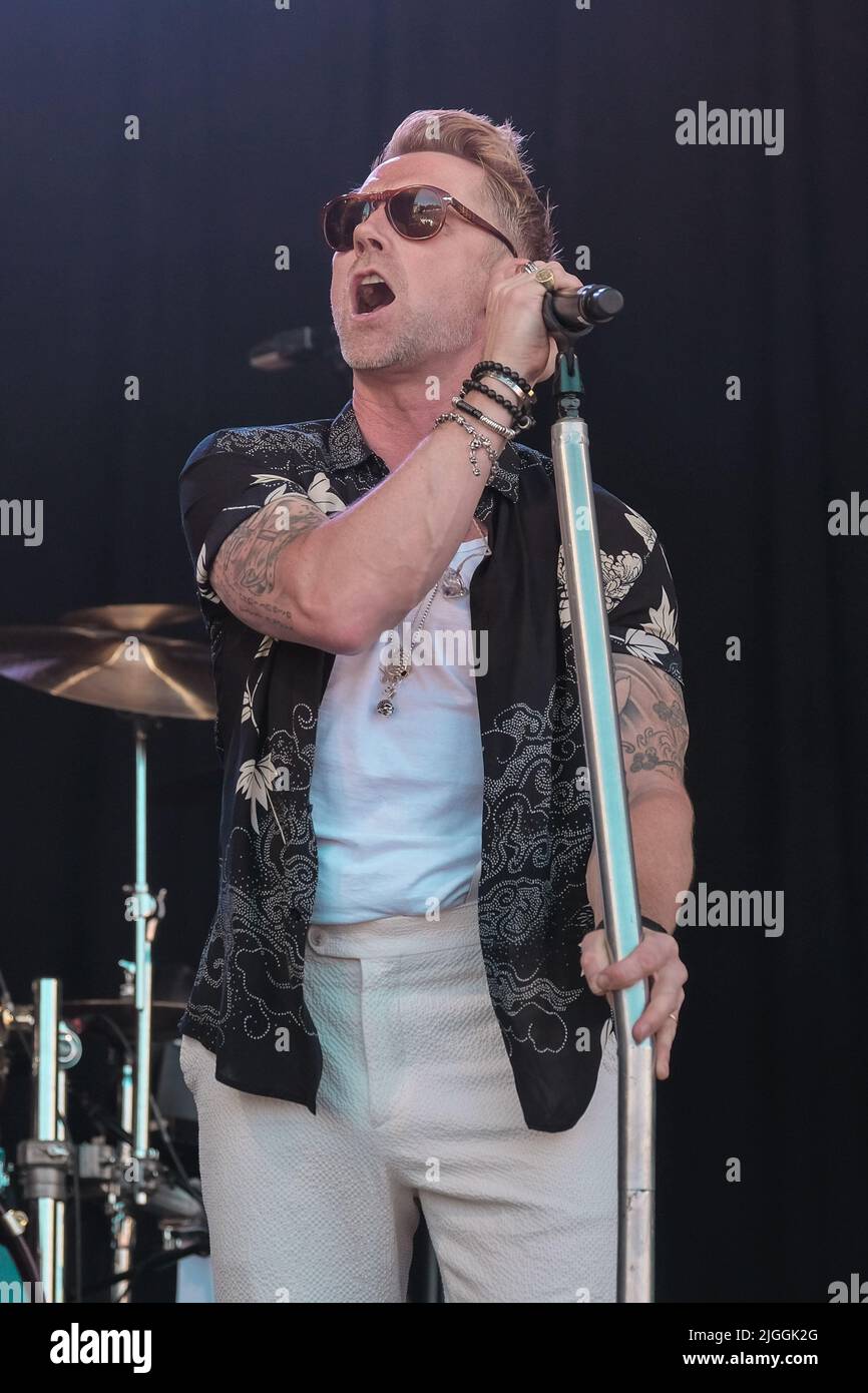 Irish-born singer, songwriter, television presenter, and host of the ...