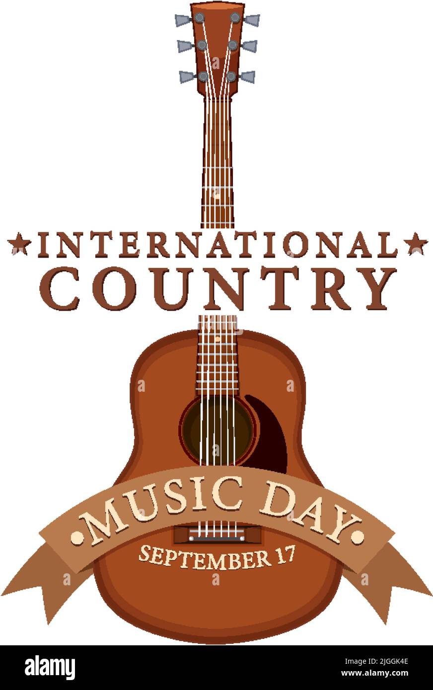 International Country Music Day illustration Stock Vector Image & Art ...
