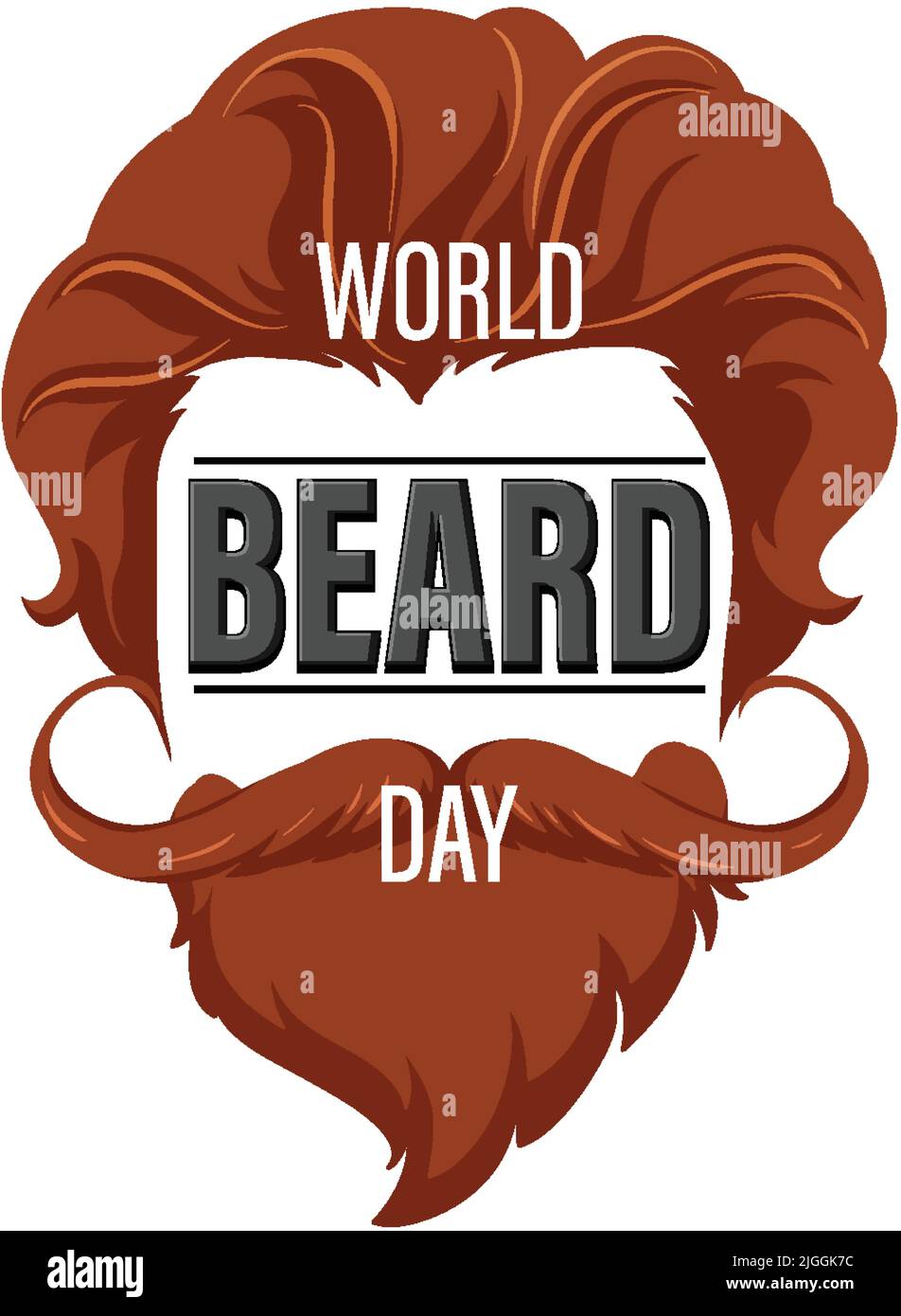 World beard day banner design illustration Stock Vector Image & Art - Alamy