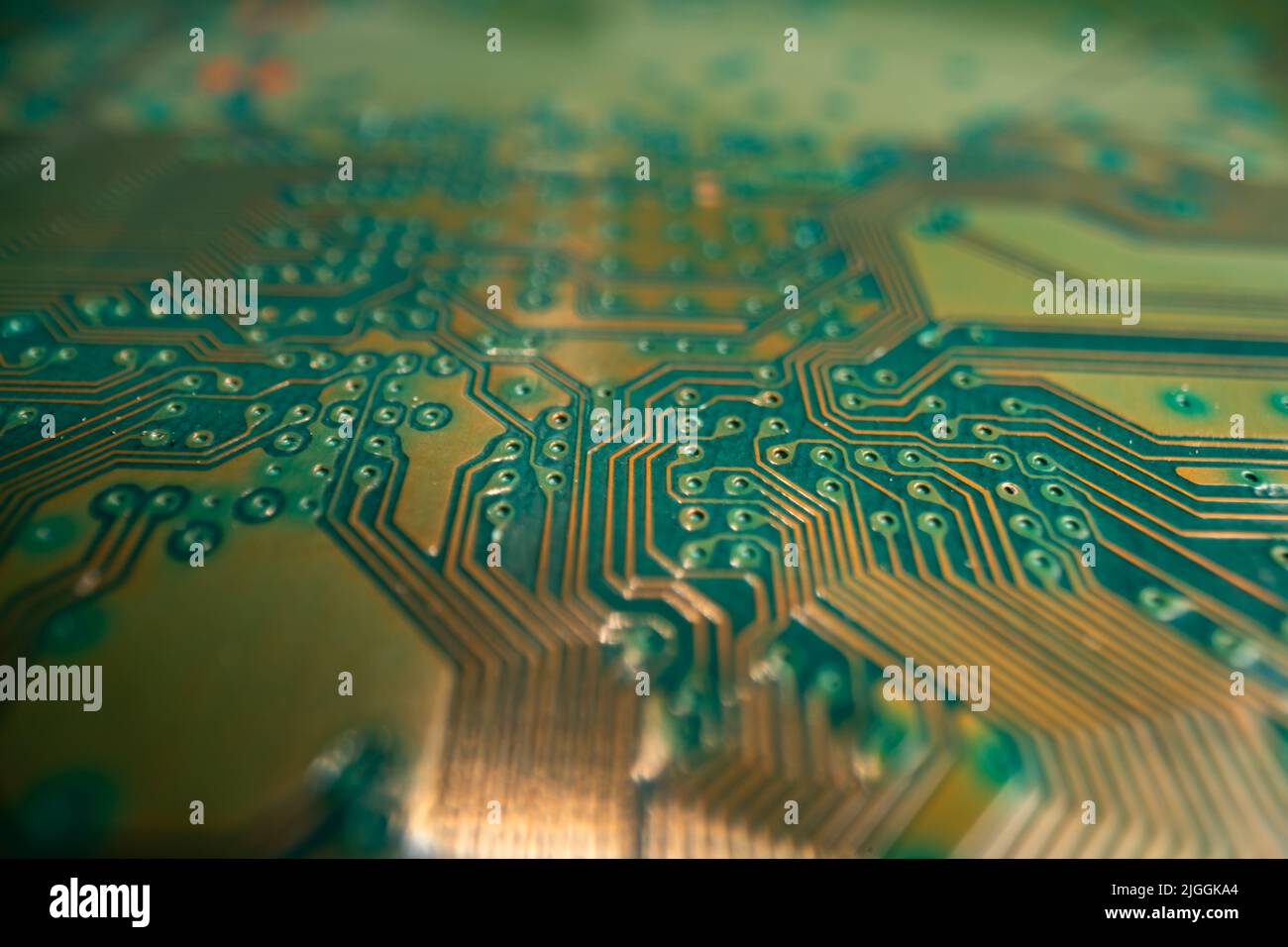 Electronic circuit board technology background. Electronic plate ...