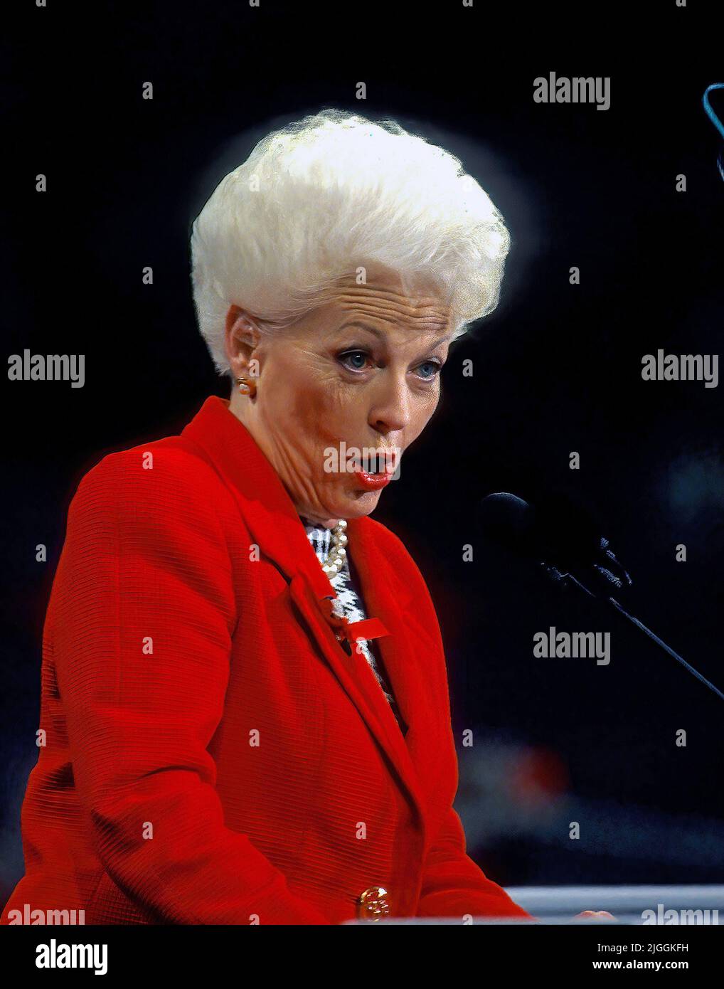 Ann richards big hair hi-res stock photography and images - Alamy