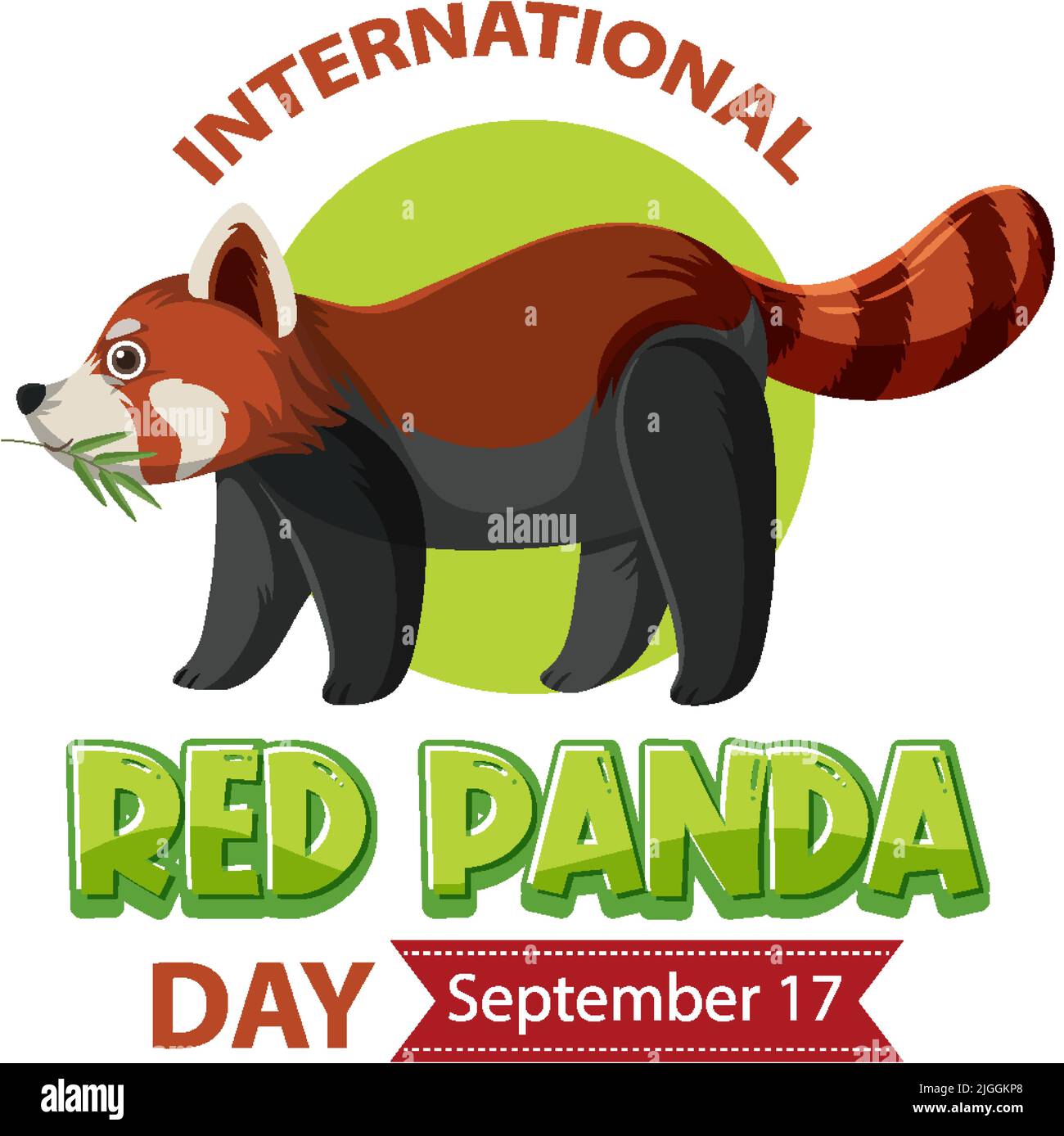 International panda day Stock Vector Images - Alamy