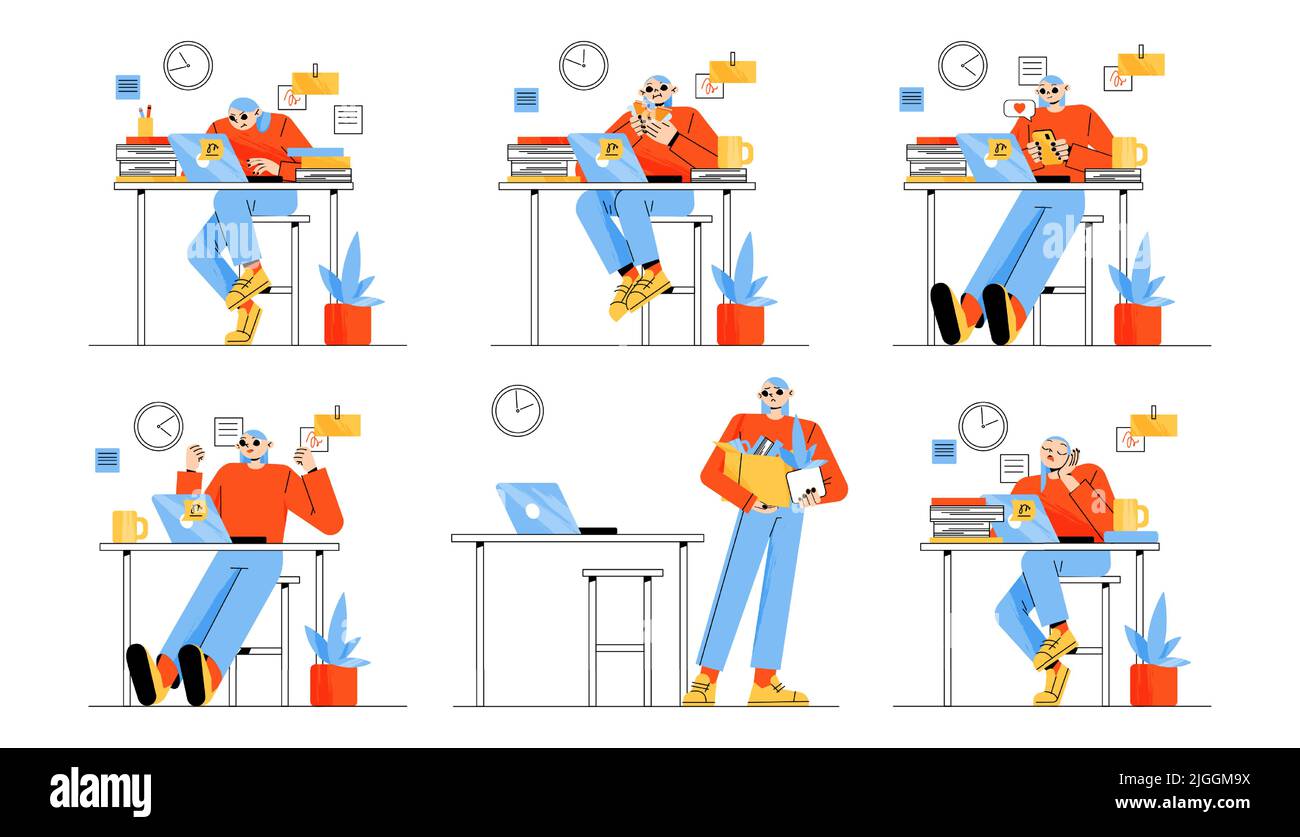 Sleep procrastination Cut Out Stock Images & Pictures - Alamy