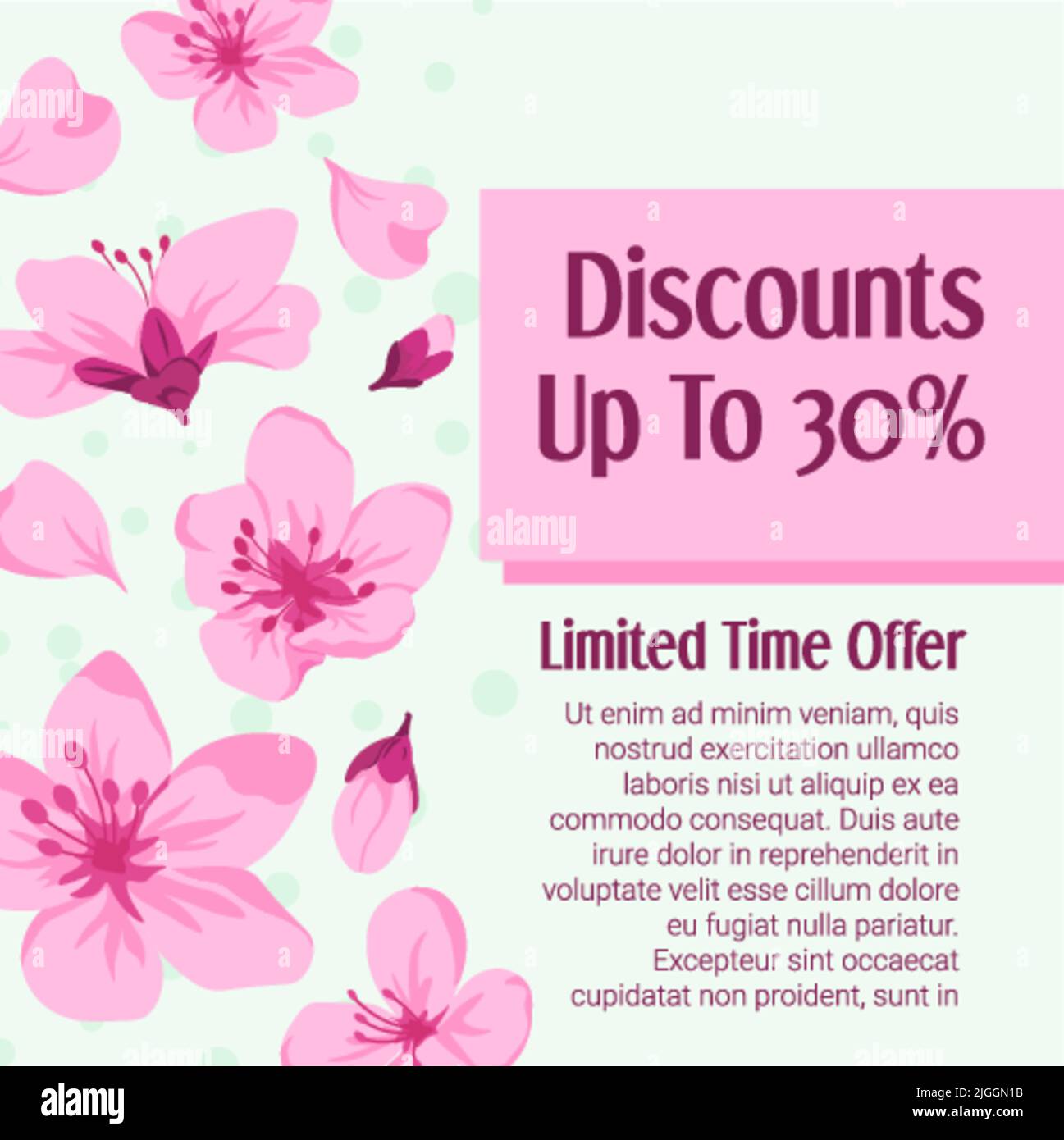 Limited time offer for shop assortment, promo Stock Vector Image & Art ...