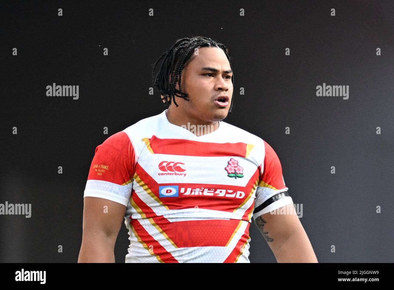 Tokyo, Japan. Credit: MATSUO. 9th July, 2022. Tevita Tatafu (JPN) Rugby ...